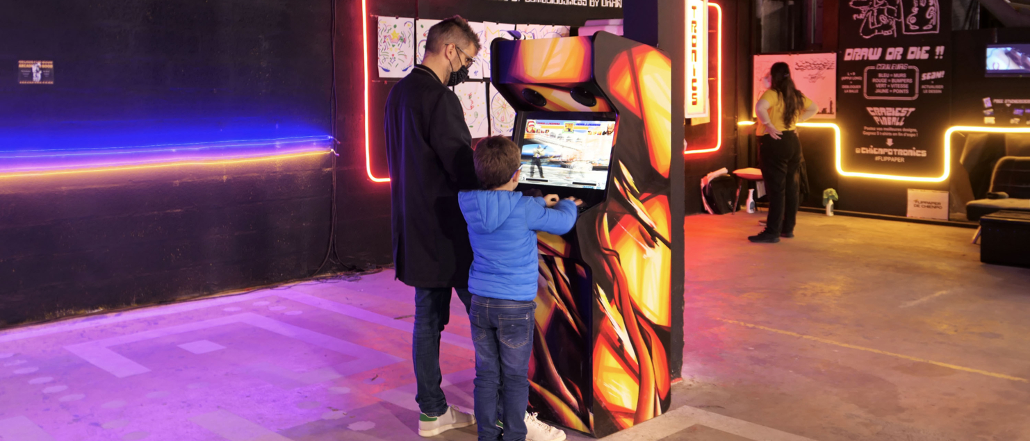 Custom arcade cabinet - HETA ONE - Street Artist - Graffiti